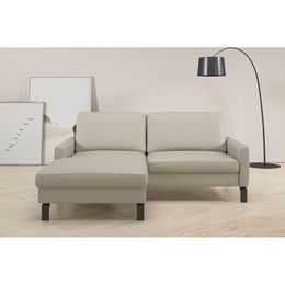Home Affaire Ecksofa &raquo;Lecce, L-Form, Federkernpolsterung, Breite 194 cm&laquo; inkl. saugroboterfreundliche H&ouml;he & schmale Armlehnen 100% Polyester B/H/T: 