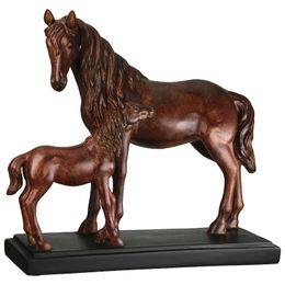 Gilde Tierfigur &raquo;Skulptur Pferd Merlin&laquo; H&ouml;he: 32,5 cm Kunstharz B/H/T: 36,5cm x 32,5cm x 14cm