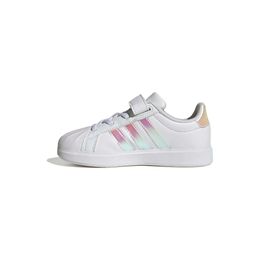 adidas Sportswear Sportschuh 'STREETTALK EL C' M&auml;dchen Gr&ouml;&szlig;e 28.5 hellgelb / rosa / wei&szlig;