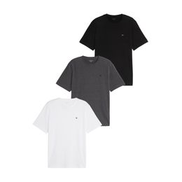 Tom Tailor T-Shirt Herren Gr&ouml;&szlig;e XL dunkelgrau / schwarz / wei&szlig;