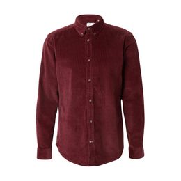 Only & Sons Only & Sons Button Up Shirt 'ONSMichael' male size L Wine red