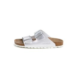 SABOKETS Pantoletten in Silber - 37% | Gr&ouml;&szlig;e 39 | Damen-pantoletten