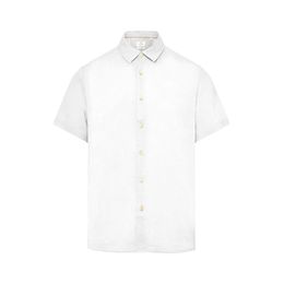 Funky Buddha Button Up Shirt male size XL White