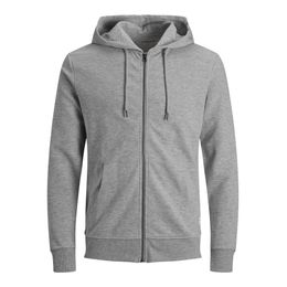 Jack & Jones Jack & Jones Einfarbig Kapuzenjacke Kapuzenjacke Herren Gr&ouml;&szlig;e XXL grau