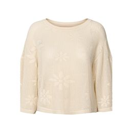 Odd Molly Pullover 'Curtain' Damen Gr&ouml;&szlig;e M hellbeige