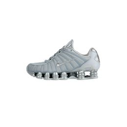 Nike Sportswear Sneaker 'Shox' Damen Gr&ouml;&szlig;e 35.5 basaltgrau / silber Sommerschuhe