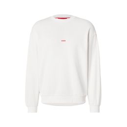 Hugo Sweatshirt 'Dubraxo' Herren Gr&ouml;&szlig;e L beige / rot / schwarz