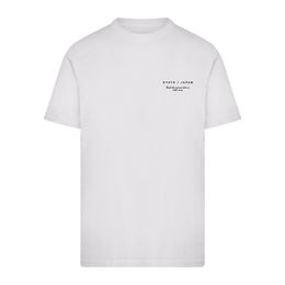 Mister Tee T-Shirt 'Kyoto Japan Birds And Flowers' Herren Gr&ouml;&szlig;e XXS royalblau / schwarz / wei&szlig; / naturwei&szlig;