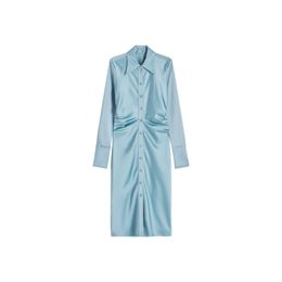 Mango Blusenkleid 'yashima' Damen Gr&ouml;&szlig;e 40 hellblau Sommerkleid