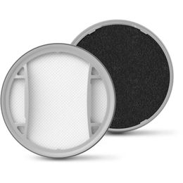 Philips Ersatzfilter &raquo;XV1631/01 Cordless VC 2000 & 3000 Series&laquo; Set, 2 Stk. tlg. enth&auml;lt einen Einlagefilter und einen abwachbaren Schaumstofffilter blau 