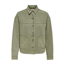 Jacqueline de Yong JDY Jacke 'JDYNOMA' Damen Gr&ouml;&szlig;e L oliv Sommerjacke