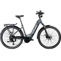 Tretwerk Unisex &raquo;Amber&laquo; 9 Gang Shimano Cues U3020 Schaltwerk Kettenschaltung Mittelmotor 250 W E Bike Damen 28" Elektrofahrrad 155 - 185cm Hollandrad 