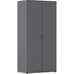Rauch Kleiderschrank &raquo;VOYAGER Garderobe W&auml;scheschrank Schlafzimmer&laquo; in 3 verschiedenen Ausstattungen BASIC/CLASSIC/PREMIUM, mit 2 modernen 