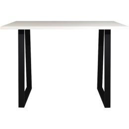 M&auml;usbacher Tresentisch &raquo;Bartresentisch Metall&laquo; Bartresentisch Metallgestell, H&ouml;he 109 cm schwarz-wei&szlig; B/H/T: 140cm x 109cm x 90cm