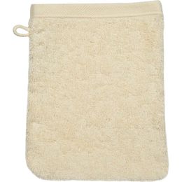 Ross Waschhandschuh &raquo;Vita 4004&laquo; beige Frottier B/L: 16cmx22cm, 6 Stk.