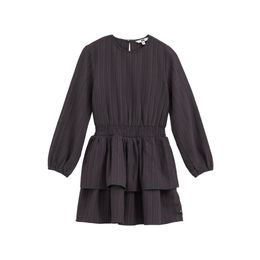 WE Fashion Kleid 'Meisjes' M&auml;dchen Gr&ouml;&szlig;e 110/116 dunkelgrau