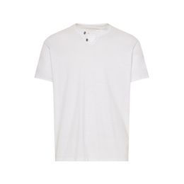 Funky Buddha T-Shirt Herren Gr&ouml;&szlig;e L wei&szlig;