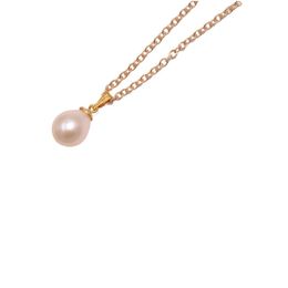 Firetti Damen Kette mit Anh&auml;nger &raquo;Schmuck Geschenk Perlen&laquo; Made in Germany - mit Naturperle bunt Messing Perlen, L: 50