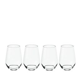 like. by Villeroy & Boch Gl&auml;ser-Set &raquo;Essential Longdrink-Glas&laquo; transparent Kristallglas &Oslash; 8,1cm x 11,5cm, 200ml, 4