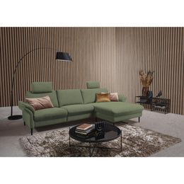 Home Affaire Ecksofa &raquo;Sarsina: mit Tonnentaschen-Federkern, perfekt zum Entspannen L-Form&laquo; inklusive 1 motorischen Relaxfunktion mit Herz-Waage-