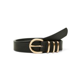 V&eacute;ro Moda Vero Moda Damen Synthetikg&uuml;rtel &raquo;VMSVEA COATED BELT NOOS&laquo; schwarz 85