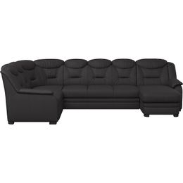 COTTA Wohnlandschaft &raquo;Marcus U-Form&laquo; wahlweise mit Schlaffunktion & Stauraum schwarz 64% Polyurethan, 25% Polyester, 11% Baumwolle B/H/T: 330cm x 99cm