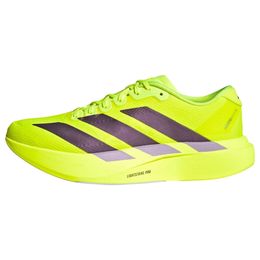 adidas Performance Running Shoes 'Adizero Evo Sl' male size 49/49.5 Neon yellow / Black