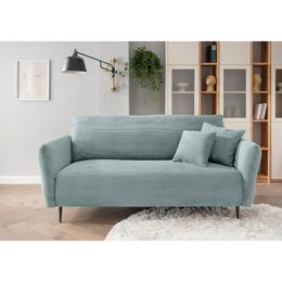 Home Affaire Ecksofa &raquo;Lazio modern und bequem, schmale Armlehnen, tolle Detailverarbeitung&laquo; zwei verschiedene Fu&szlig;farben w&auml;hlbar blau 93% Polyester, 7%