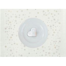 Apelt Platzset &raquo;4709 CHRISTMAS GLAM, Weihnachtsdeko, Weihnachten&laquo; Lurex-Jacquardgewebe gold Obermaterial: 65% Polyester, 30% Viskose, 5% Polyacryl B/L