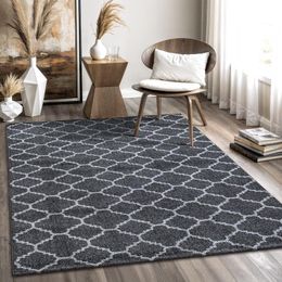 Sanat Teppich &raquo;Boho 8202 , auch als L&auml;ufer und in Rund&laquo; rechteckig 10 mm H&ouml;he Kurzflor, robust, Boho, Scandic, f&uuml;r Fussbodenheizung geeignet Kunstfaser B : 