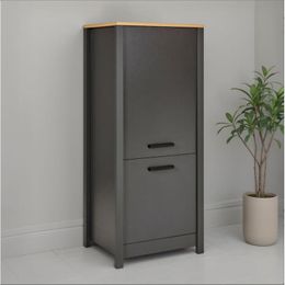 Inter Link K&uuml;hlumbauschrank &raquo;Pienza, K&uuml;chenschrank, K&uuml;hl. -und Gefrierschrank, T&uuml;ranschlag flexibel&laquo; 1 Stk. tlg. F&uuml;r K&uuml;hl-Gefrier-Kombi, Soft-Close, F&uuml;&szlig;e 