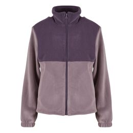 Urban Classics Fleecejacke Damen Gr&ouml;&szlig;e XL flieder / brombeer