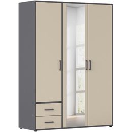 Rauch Dreht&uuml;renschrank &raquo;Kleiderschrank Schrank Garderobe W&auml;scheschrank VOYAGER&laquo; in 3 verschiedenen Ausstattungen BASIC/CLASSIC/PREMIUM, mit modernen 