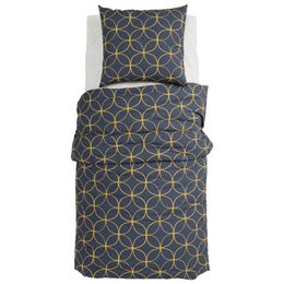 Grund Bettw&auml;sche &raquo;Noctura Bettw&auml;sche&laquo; 2 tlg. Aus 100% Baumwollsatin gefertigt Satin, Obermaterial: 100% Baumwolle B/L: 155cm x 220cm, 1 Stk., 1 Stk., Satin,