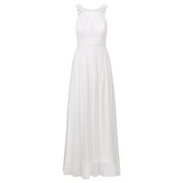 Kraimod Kleid Damen Gr&ouml;&szlig;e 42 wei&szlig; Sommerkleid