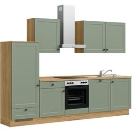 Nobilia K&uuml;chenzeile &raquo;"Cascada I", NEU: individuell anpassbar mit gratis Profi-Beratung&laquo; vormontiert, Breite 300 cm, Ausrichtung w&auml;hlbar, wahlw. mit E-