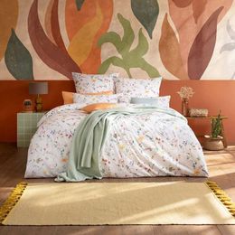 Estella Bettw&auml;sche &raquo;Karin&laquo; 3 tlg. Mako-Satin, 100% Baumwolle Mako-Satin, Obermaterial: 100% Baumwolle B/L: 135cm x 200cm, 1 Stk., 2 Stk., Mako-Satin, B/L: 