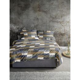 Irisette Bettw&auml;sche &raquo;Meran 8534&laquo; 2 Stk. flauschig bunt Feinbiber, Obermaterial: 100% Baumwolle B/L: 140cm x 200cm, 1 Stk., 1 Stk., Feinbiber, B/L: 90cm x 70cm,