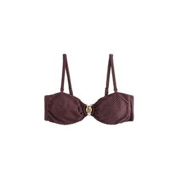 B By Ted Baker Bikinitop Damen Gr&ouml;&szlig;e 80 schoko / gold