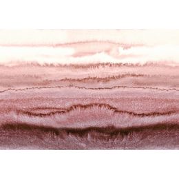 Livingwalls living walls Fototapete &raquo;ARTist Within the Tides&laquo; Vlies, Wand, Schr&auml;ge rosa Vlies B/L: 4m x 2,7m