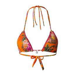 Banana Moon Bikinitop 'NUCO FAGAPEA' Damen Gr&ouml;&szlig;e 80 gr&uuml;n / orange / rosa / hellpink
