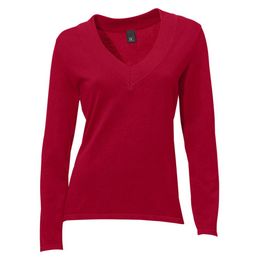 Heine Pullover in Rot - 40% | Gr&ouml;&szlig;e 38 | Damen-pullover-cardigans