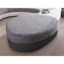 Home Affaire Polsterhocker &raquo;Lazio modern und bequem, tolle Detailverarbeitung&laquo; grau 100% Polyester B/H/T: 150cm x 38cm x 96cm, Microfaser Struktur, 
