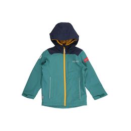 Trollkids Outdoorjacke 'Bergen' M&auml;dchen Gr&ouml;&szlig;e 116 navy / smaragd