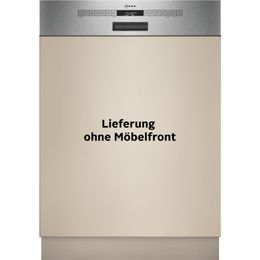 Neff teilintegrierbarer Geschirrsp&uuml;ler &raquo;S145EBS16E&laquo; 13 Ma&szlig;gedecke Automatische T&uuml;r&ouml;ffnung f&uuml;r Effizienz, flexible K&ouml;rbe silber Mit 