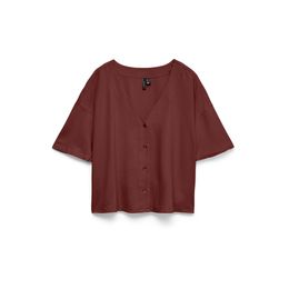 V&eacute;ro Moda Vero Moda Bluse 'VMJesmilo' Damen Gr&ouml;&szlig;e XL weinrot
