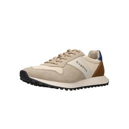 Bugatti Sneaker Herren Gr&ouml;&szlig;e 46 beige / hellbeige / blau / braun