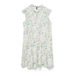 V&eacute;ro Moda VERO MODA Dress 'VMAlba' female size 42 Green / Pastel orange / Rose / White