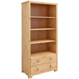 OTTO home Standregal &raquo;Gotland&laquo; Breite 80 cm, H&ouml;he 178 cm, aus massiver Kiefer, FSC beige Einheitsgr&ouml;&szlig;e