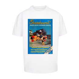 Merchcode Shirt 'The Skateboard Magazine Cover No 8' male size XL Blue / Yellow / Black / White
